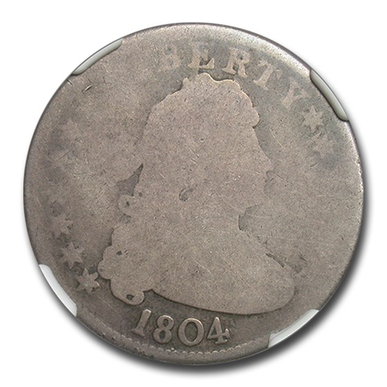 Buy 1804 Draped Bust Quarter Fair-2 NGC CAC | APMEX