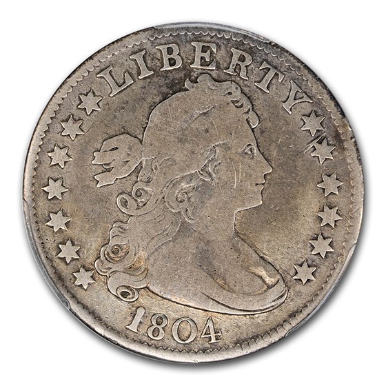 Buy 1804 Draped Bust Quarter Fine-12 PCGS (Browning 1) | APMEX