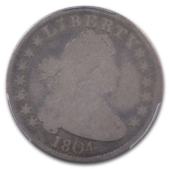 Buy 1804 Draped Bust Quarter Good-4 PCGS (Browning 1) | APMEX