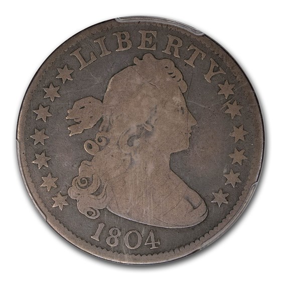 Buy 1804 Draped Bust Quarter Good-6 PCGS | APMEX