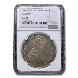 Buy 1804 Germany Silver Thaler August III AU-55 | APMEX