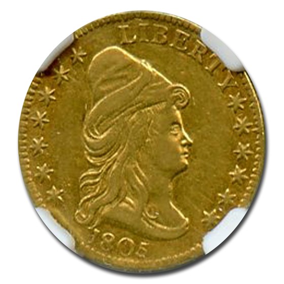 Buy 1805 Capped Bust Gold Eagle AU-53 NGC (BD-1) | APMEX