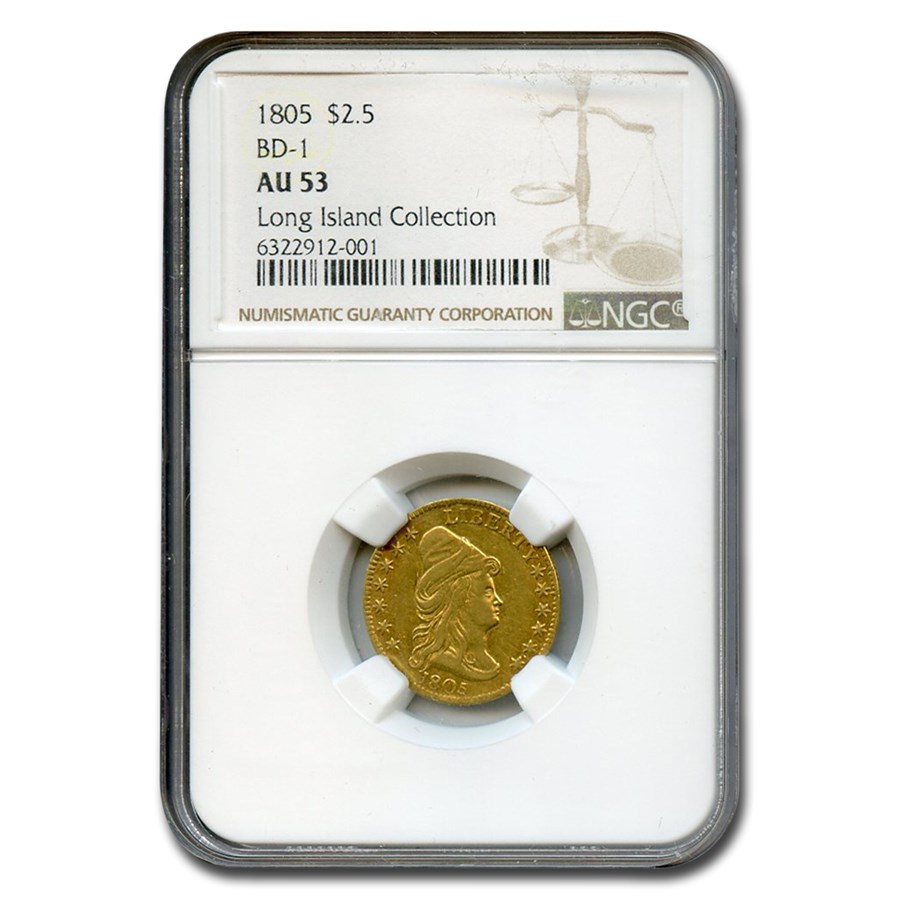 Buy 1805 Capped Bust Gold Eagle AU-53 NGC (BD-1) | APMEX