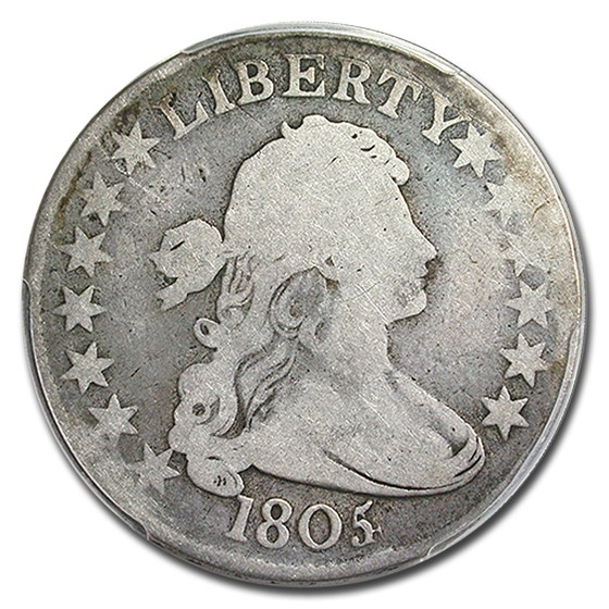 Buy 1805/4 Draped Bust Half Dollar AG-3 | APMEX