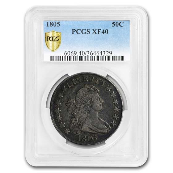 Buy 1805 Bust Half Dollar XF-40 PCGS | APMEX