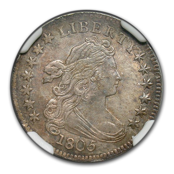 Buy 1805 Draped Bust Dime MS-62 NGC (4 Berries, JR-2) | APMEX