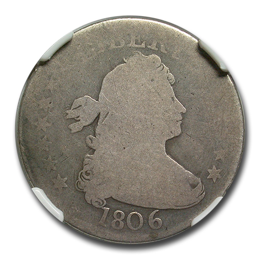 Buy 1806 Draped Bust Quarter AG-3 NGC | APMEX