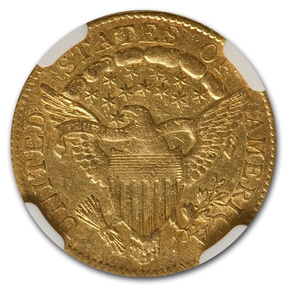 Buy 1807 $2.50 Capped Bust Gold Quarter Eagle AU-53 NGC (BD-1) | APMEX