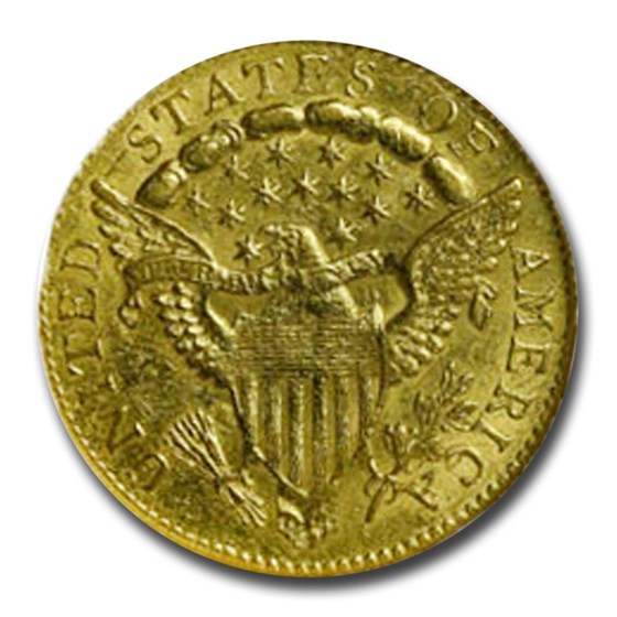 Buy 1807 $2.50 Capped Bust Gold Quarter Eagle AU-58 | APMEX