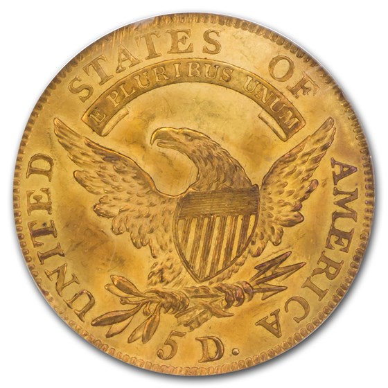Buy 1807 $5 Capped Bust Gold Half Eagle MS-64 NGC (Bust Left) | APMEX