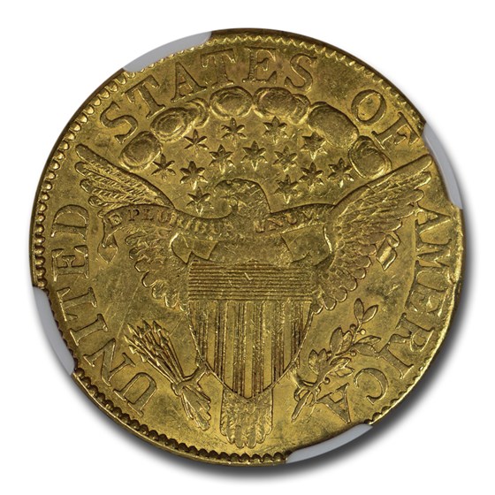 Buy 1807 $5 Draped Bust Gold Half Eagle AU-55 NGC (Bust Right) | APMEX