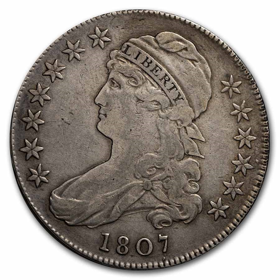Buy 1807 Capped Bust Half Dollar VF | APMEX