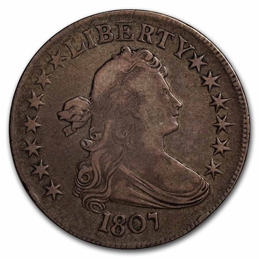 Buy 1807 Draped Bust Half Dollar VF | APMEX
