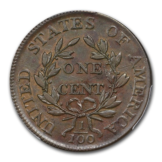 Buy 1807 Draped Bust Large Cent AU-50 PCGS (Large Fraction) | APMEX