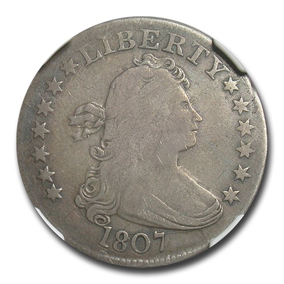 Buy 1807 Draped Bust Quarter Fine-12 NGC | APMEX