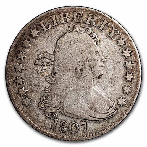 Buy 1807 Draped Bust Quarter Fine | APMEX