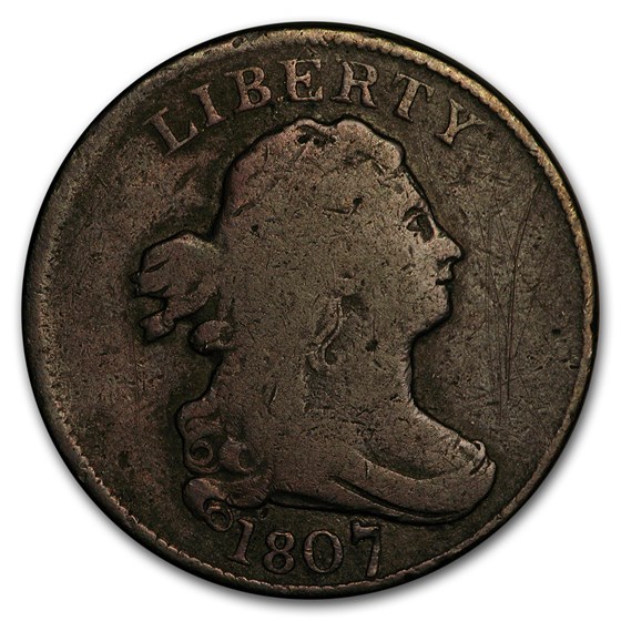 Buy 1807 Half Cent Good Details | APMEX