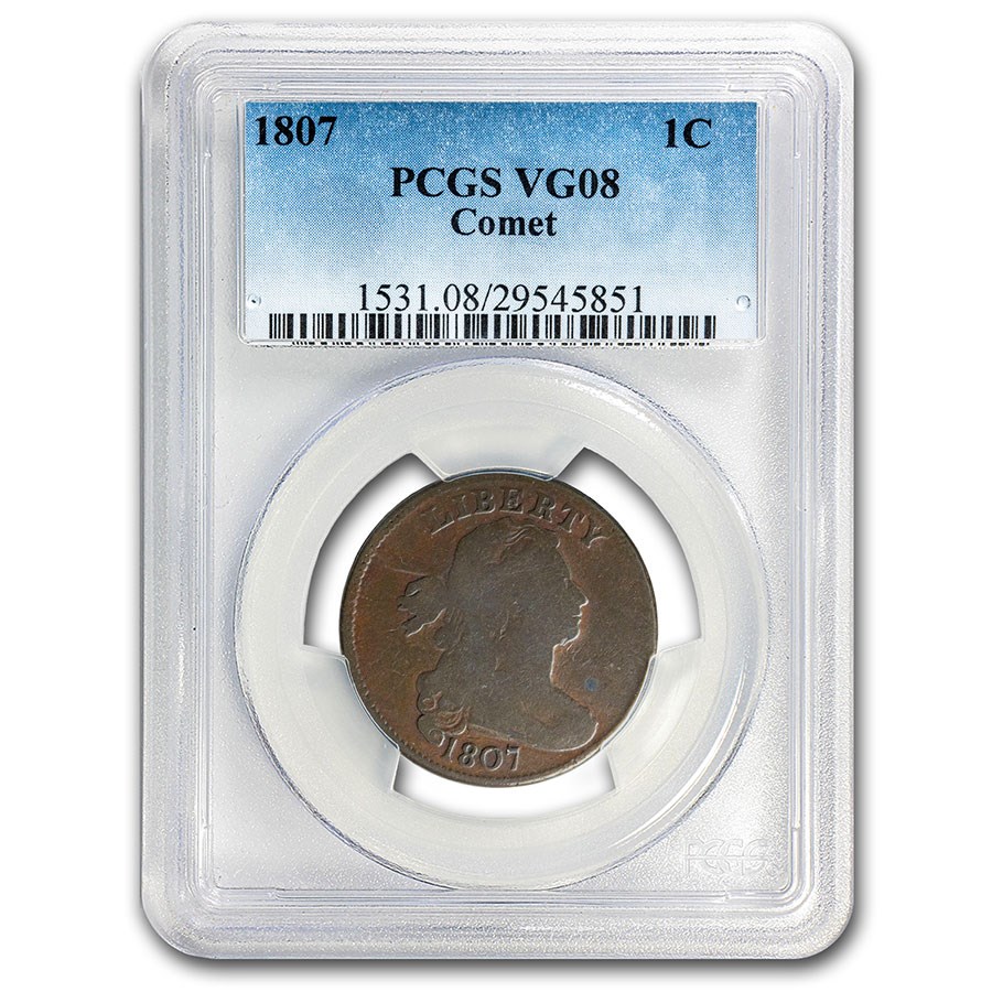 Buy 1807 Large Cent VG-8 PCGS Comet Variety | APMEX