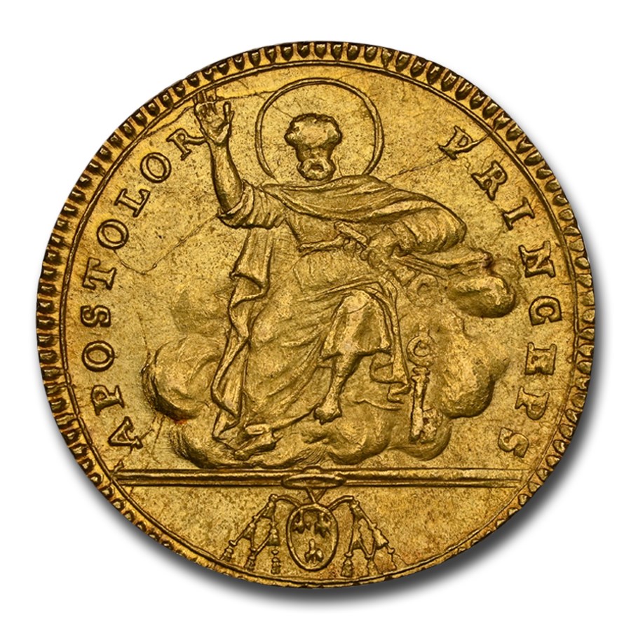 Buy 1807-R Papal States Gold Doppia Pius VII MS-63 | APMEX