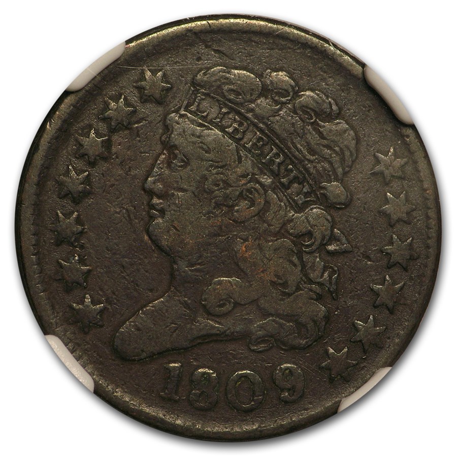 Buy 1809 Half Cent VF-20 NGC | APMEX