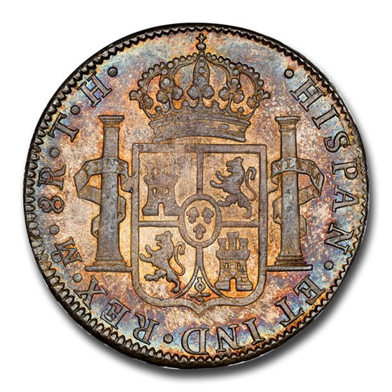 Buy 1809-Mo Mexico Silver 8 Reales Ferdinand VII MS-63 NGC | APMEX
