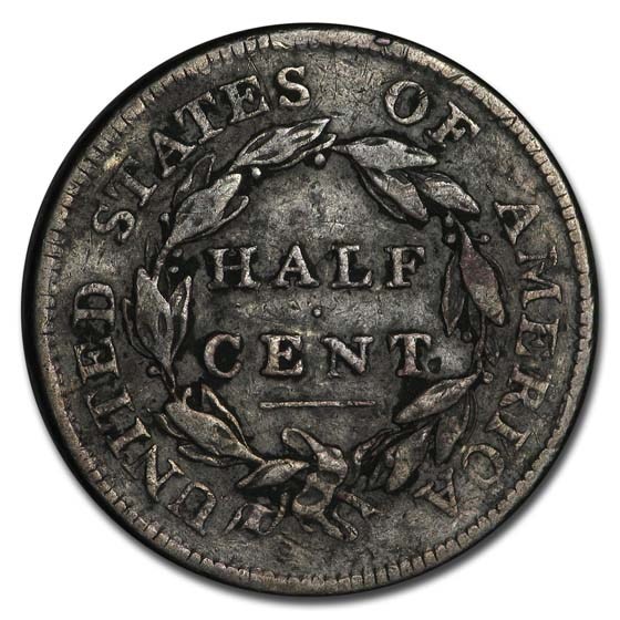 Buy 1810 Half Cent VF | APMEX