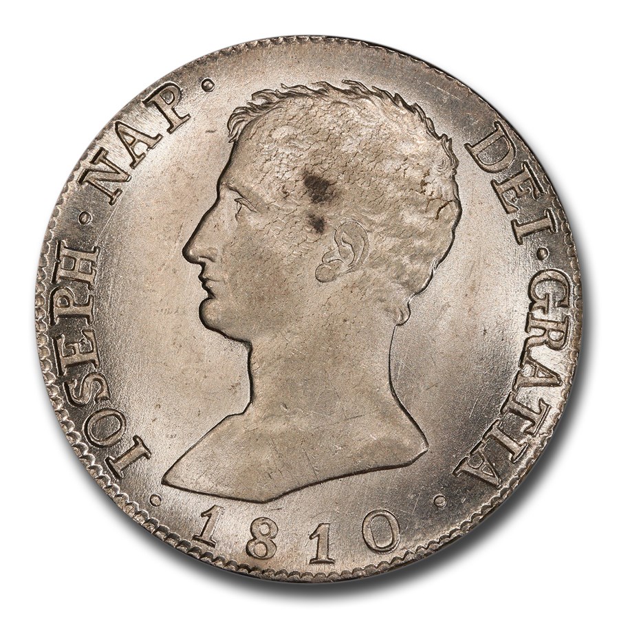 Buy 1810-M Spain Silver 20 Reales Napoleon MS-63 PCGS | APMEX