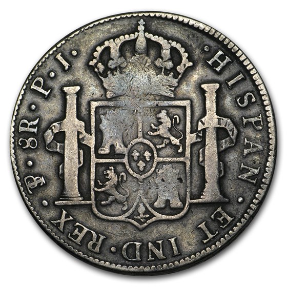 Buy 1811-1822 Bolivia Silver 8 Reales Ferdinand VII Avg Circ | APMEX