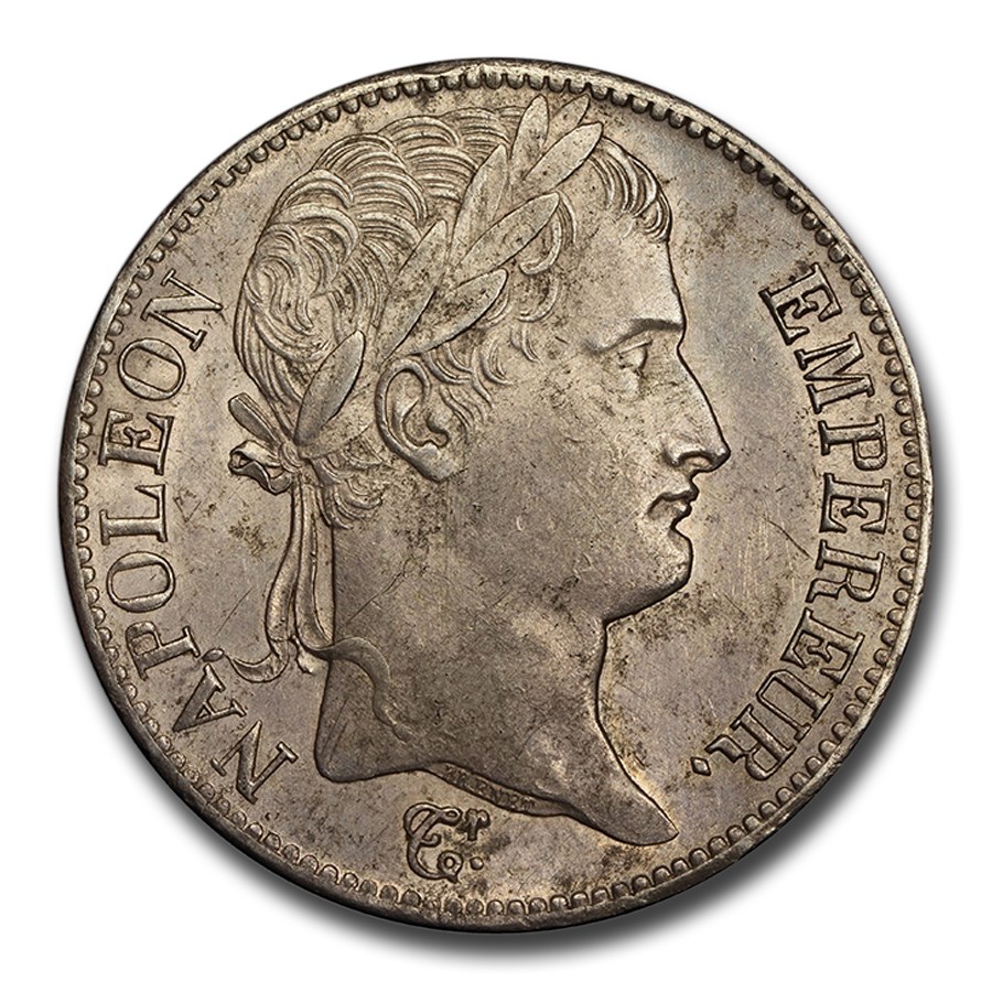 Buy 1811-A France Silver 5 Francs AU-58 PCGS | APMEX