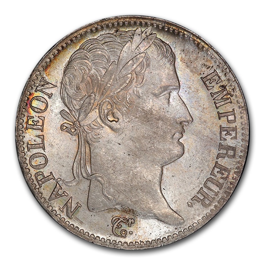 Buy 1811-A France Silver 5 Francs Napoleon MS-64 PCGS | APMEX