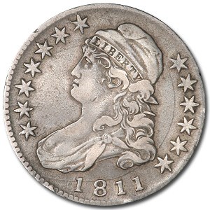 Buy 1811 Bust Half Dollar XF (Large 8) | APMEX