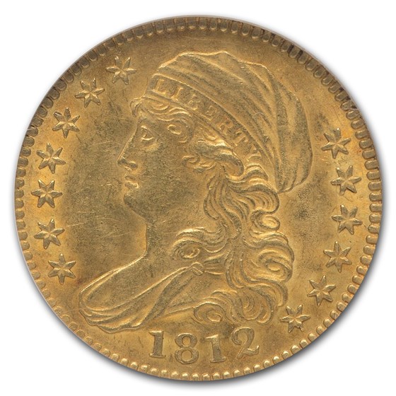 Buy 1812 $5 Capped Bust Gold Half Eagle MS-62 NGC | APMEX