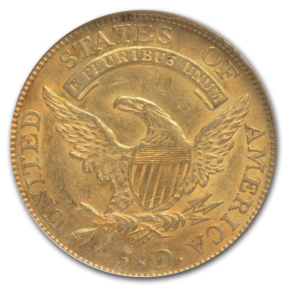 Buy 1812 $5 Capped Bust Gold Half Eagle MS-62 NGC | APMEX