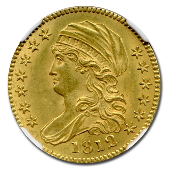 Buy 1812 $5 Capped Bust Gold Half Eagle MS-64 NGC | APMEX