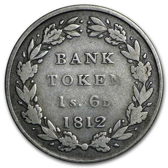 Buy 1812 British Bank Token of King George III (Silver) | APMEX