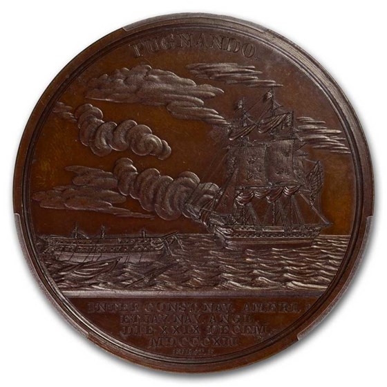 1812 Congressional Gold Medal Bronze USS Constitution SP-64 PCGS