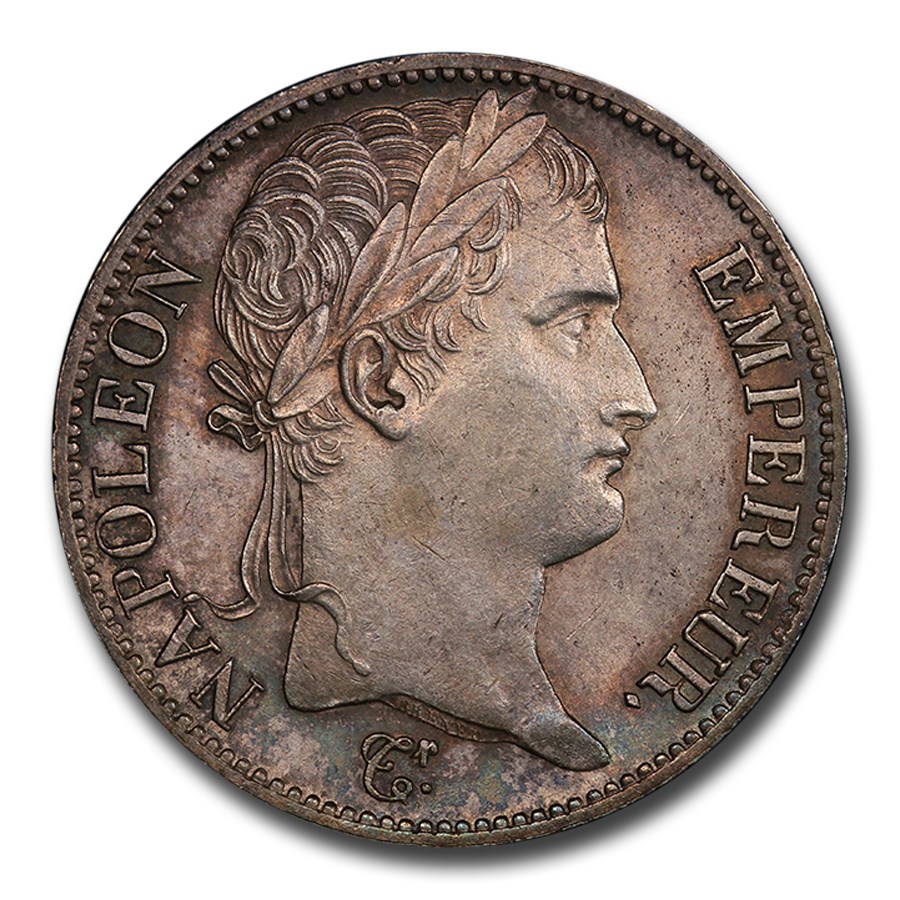 Buy 1812-Flag France Silver 5 Francs Napoleon I MS-62 PCGS | APMEX