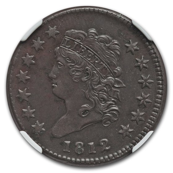 Buy 1812 Large Cent AU-53 NGC CAC (Brown, Small Date, S-290) | APMEX