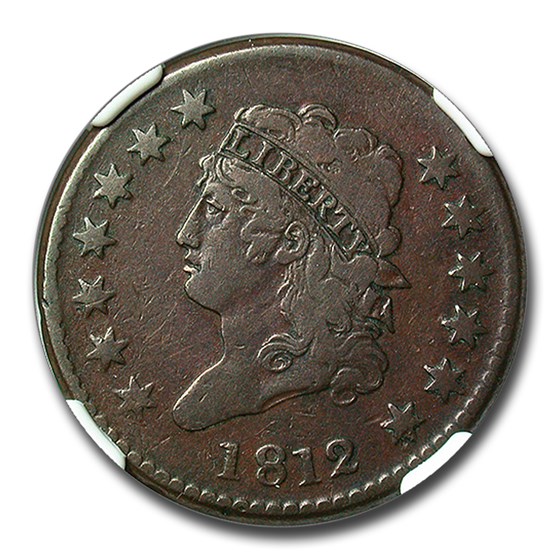 Buy 1812 Large Cent VF-20 NGC (Brown) | APMEX