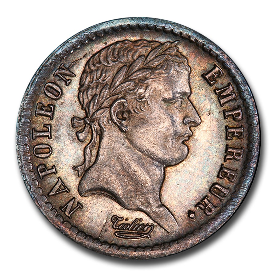 Buy 1813-A France Silver 1/2 Franc Napoleon MS-64 | APMEX