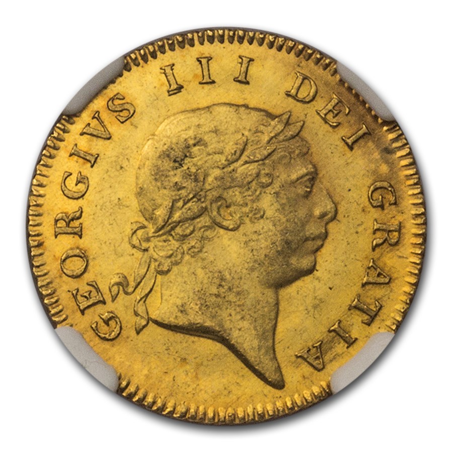 Buy 1813 Great Britain Gold Half-Guinea George III MS-64 NGC | APMEX