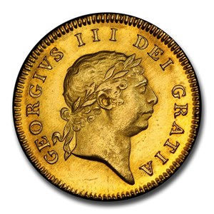 Buy 1813 Great Britain Gold Half Guinea George III MS-64 PCGS | APMEX