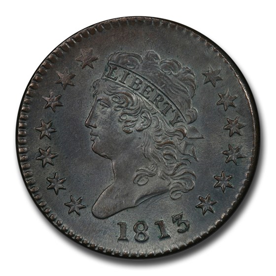 Buy 1813 Large Cent MS-64 PCGS (Brown) | APMEX
