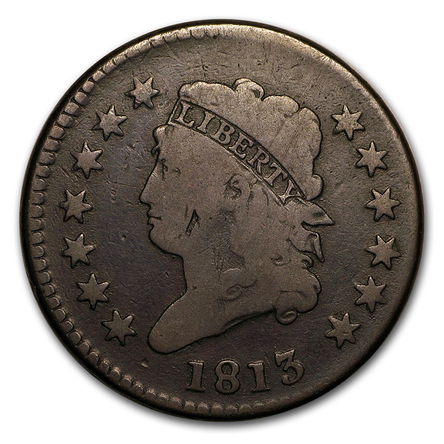 Buy 1813 Large Cent VG | APMEX