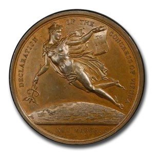 1815 Great Britain Congress of Vienna Medal MS-63 PCGS