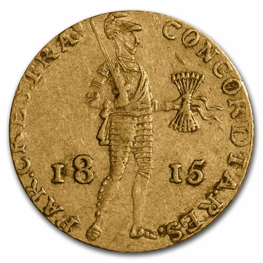 Buy 1815 United Kingdom of the Netherlands Gold Ducat XF | APMEX