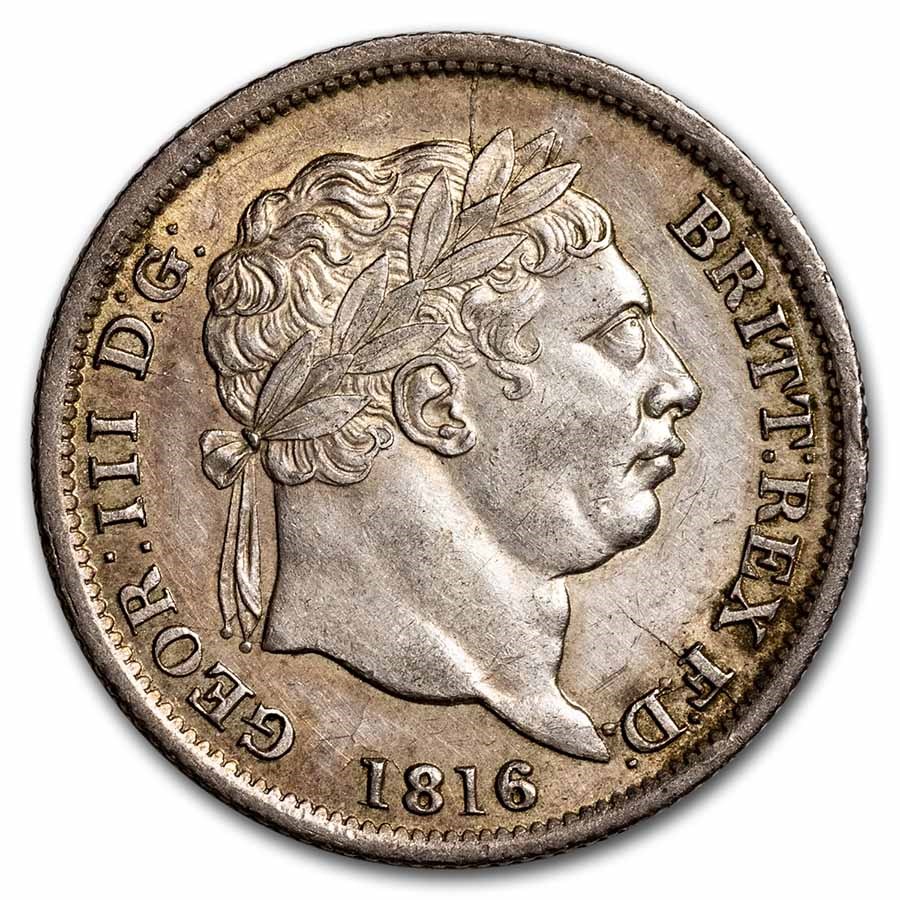 Buy 1816 Great Britain Silver Shilling George III BU | APMEX