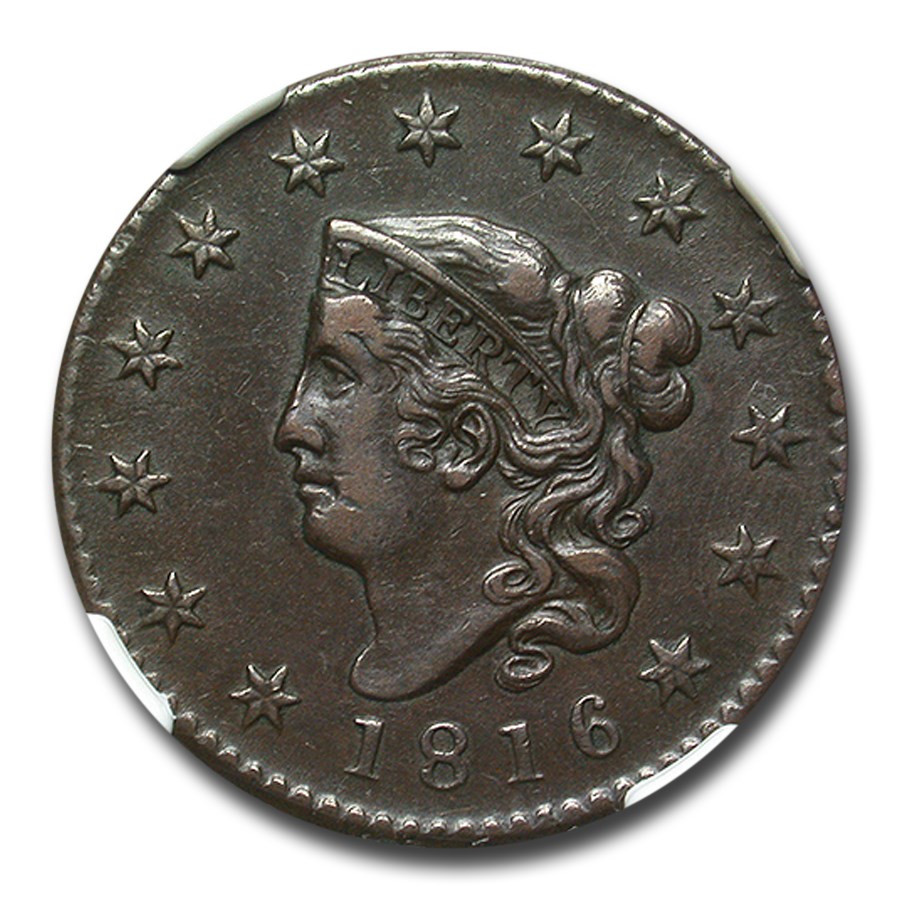 Buy 1816 Large Cent XF-40 NGC (Brown) | APMEX