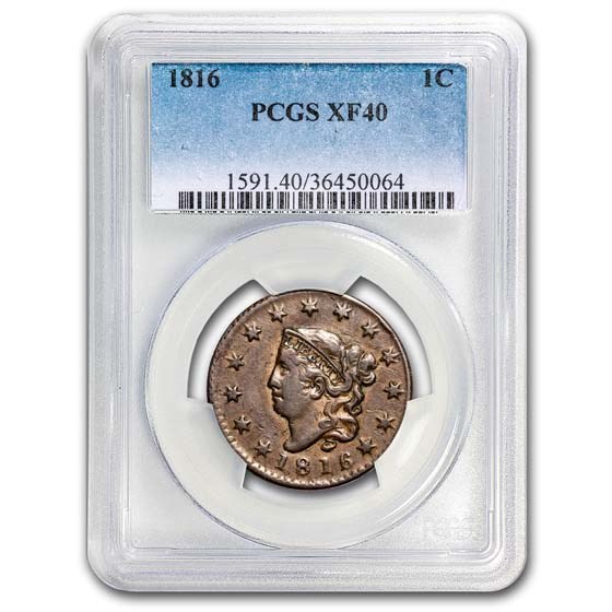 Buy 1816 Large Cent XF-40 PCGS | APMEX