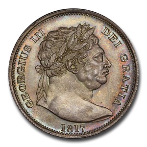 Buy 1817 Great Britain Silver Halfcrown George III MS-64 PCGS | APMEX